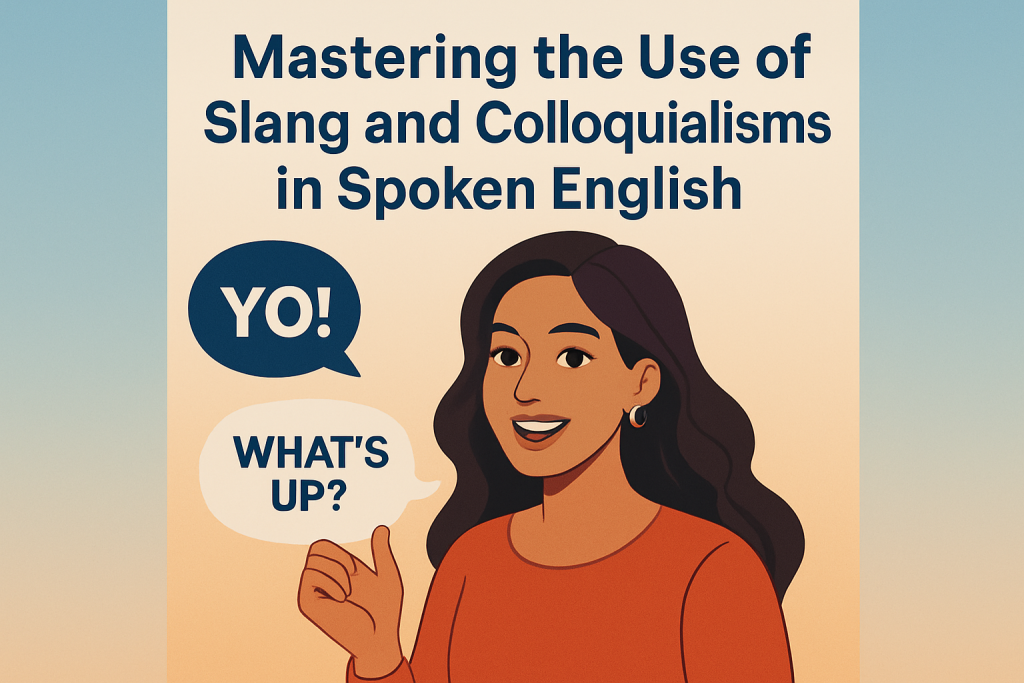 Mastering the Use of Slang and Colloquialisms in Spoken English