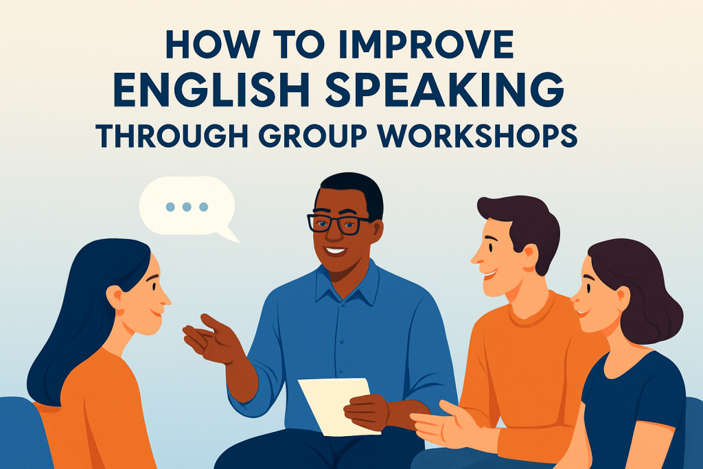 How to Improve English Speaking Through Group Workshops
