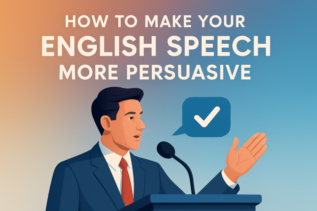 Master the Art of Persuasion: Tips for a More Persuasive English Speech