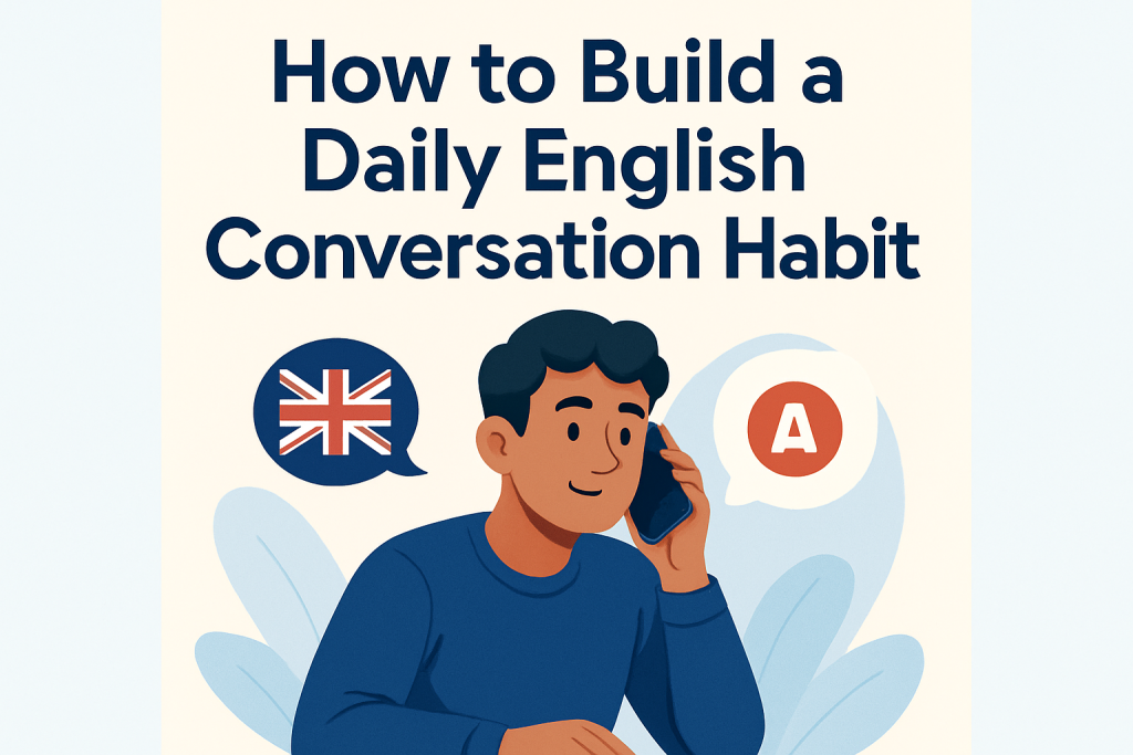 How to Build a Daily English Conversation Habit