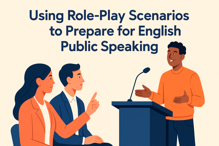 Using Role-Play Scenarios to Prepare for English Public Speaking – 5 ...