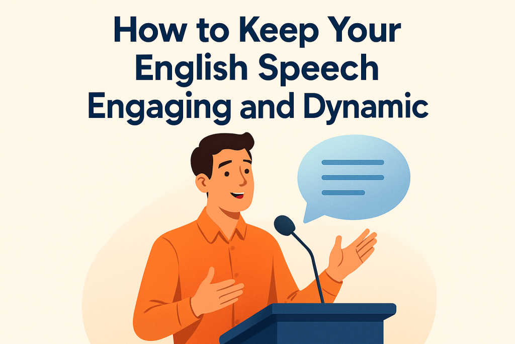 How to Keep Your English Speech Engaging and Dynamic