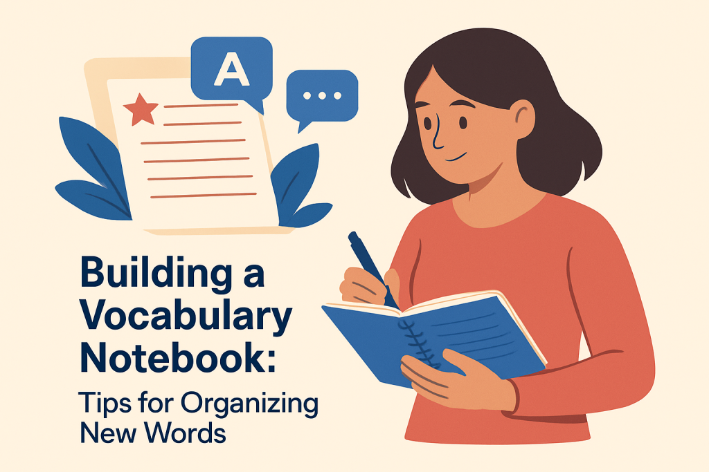 Building a Vocabulary Notebook: Tips for Organizing New Words