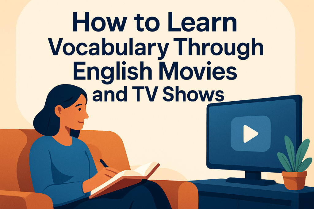 How to Learn Vocabulary Through English Movies and TV Shows