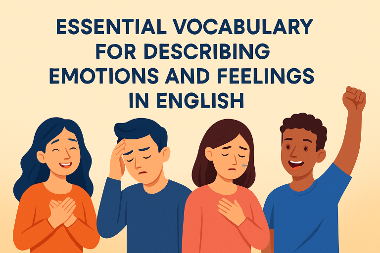 Essential Vocabulary for Describing Emotions and Feelings in English ...