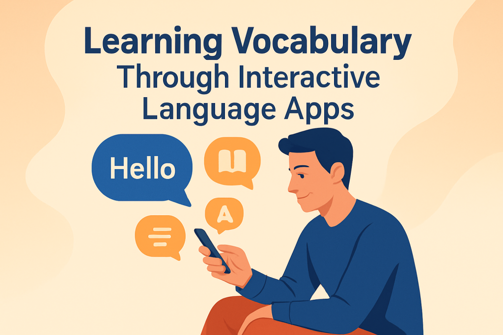 Learning Vocabulary Through Interactive Language Apps – 5 Minute English