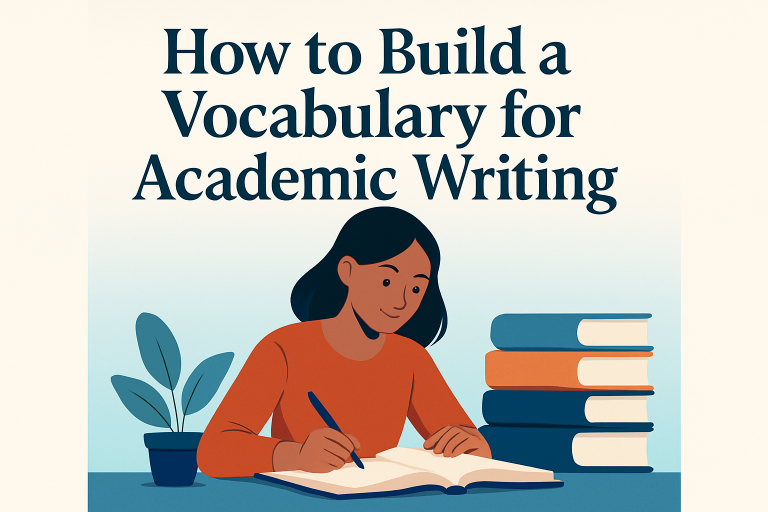 How to Build a Vocabulary for Academic Writing