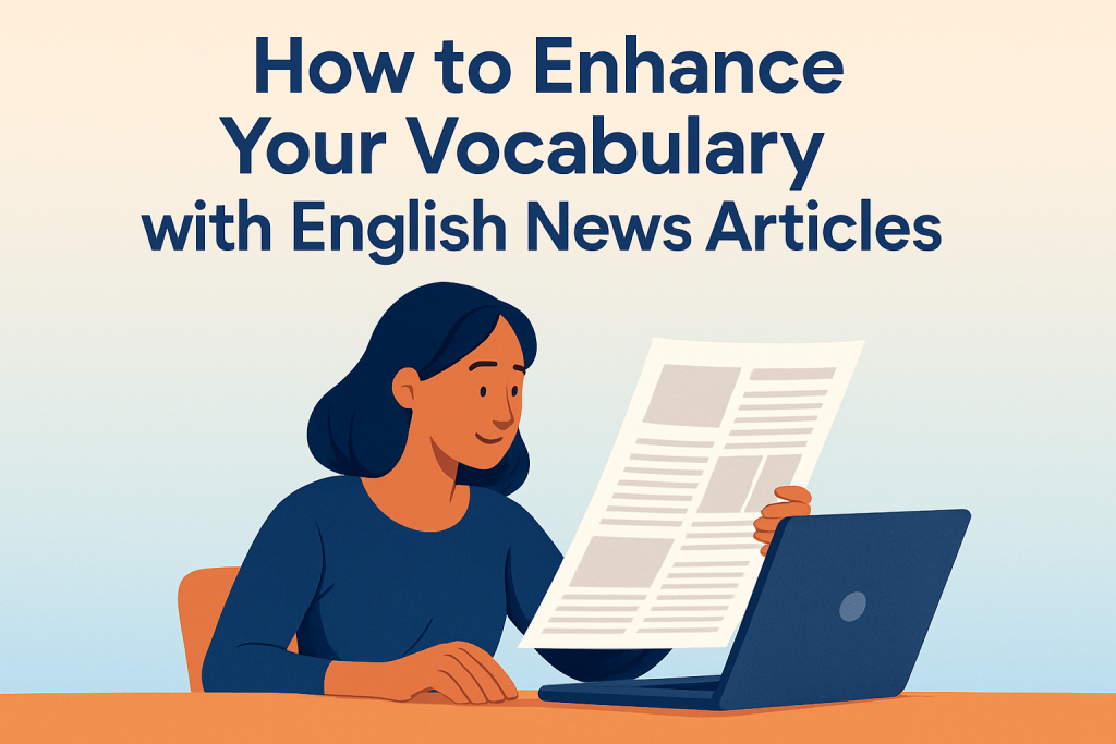How to Enhance Your Vocabulary with English News Articles – 5 Minute ...