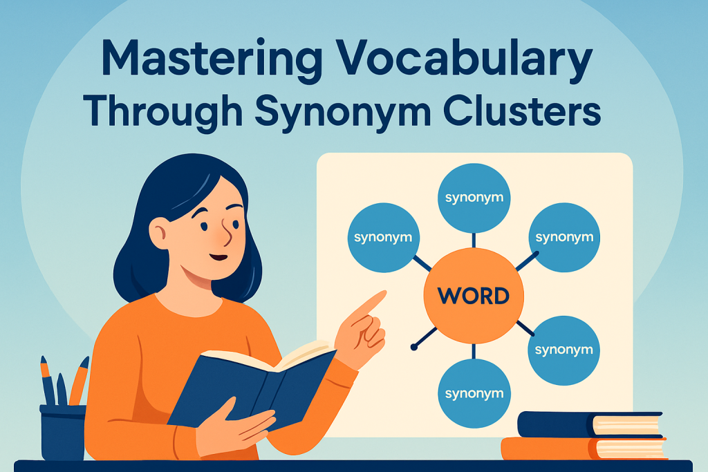 Mastering Vocabulary Through Synonym Clusters – 5 Minute English
