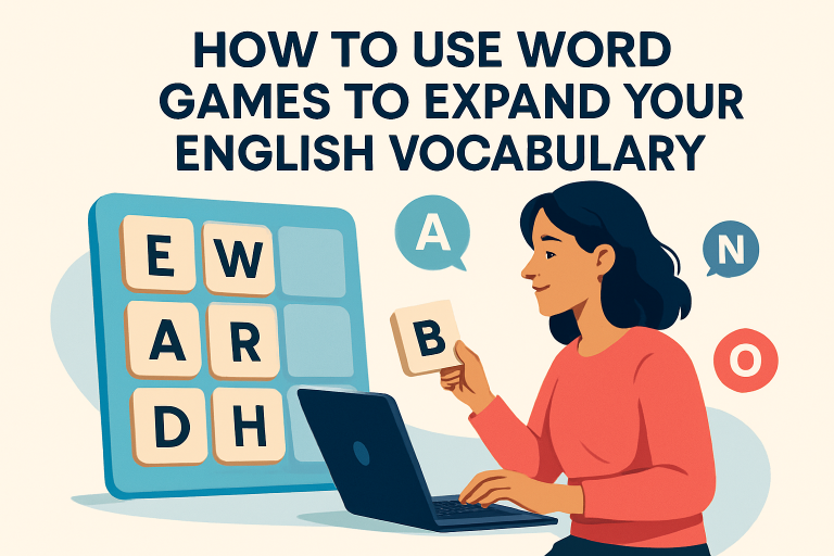 How to Use Word Games to Expand Your English Vocabulary