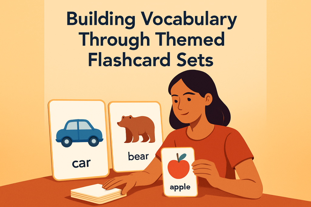 Building Vocabulary Through Themed Flashcard Sets