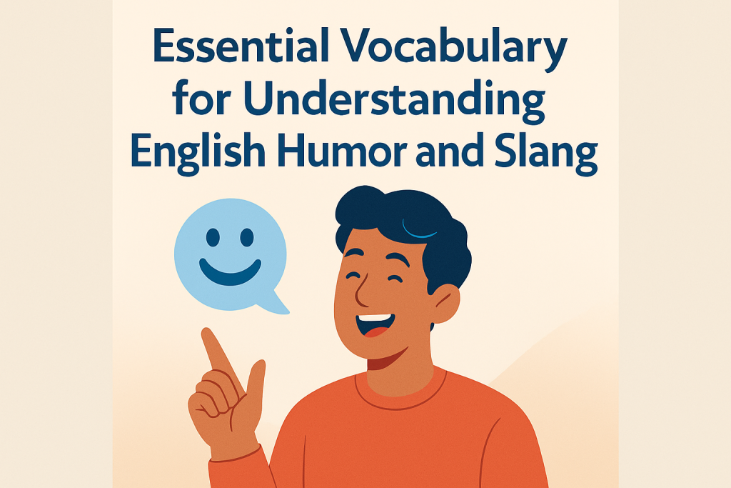 Essential Vocabulary for Understanding English Humor and Slang
