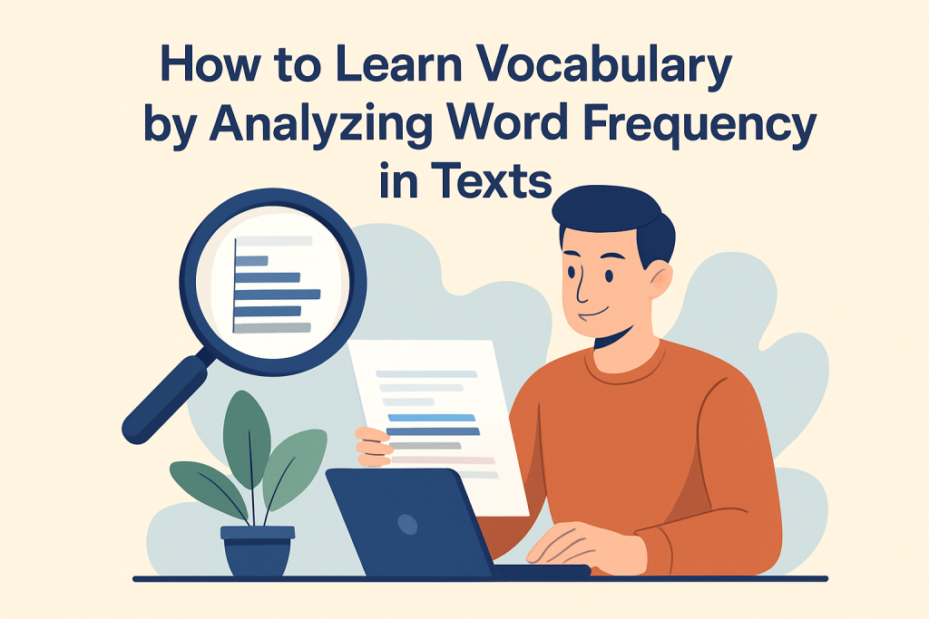 How to Learn Vocabulary by Analyzing Word Frequency in Texts – 5 Minute ...