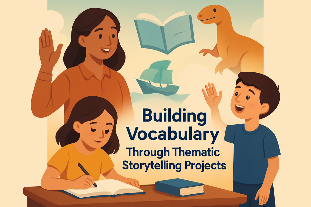 Building Vocabulary Through Thematic Storytelling Projects