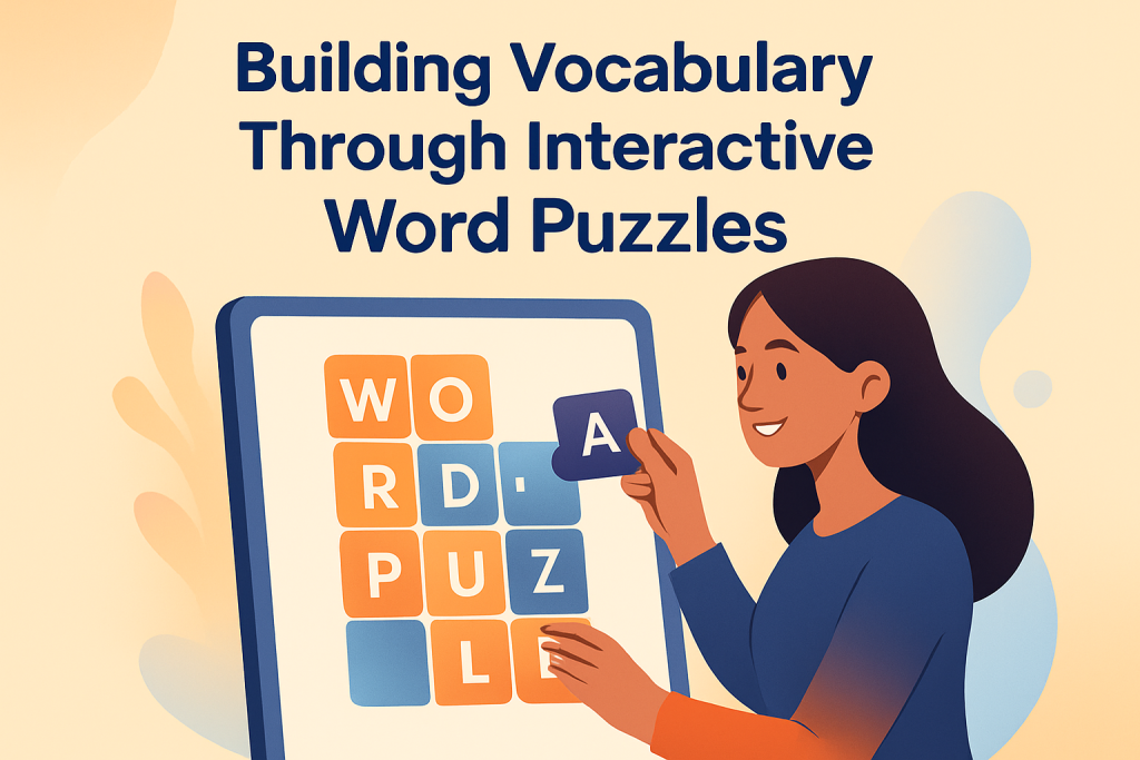 Building Vocabulary Through Interactive Word Puzzles