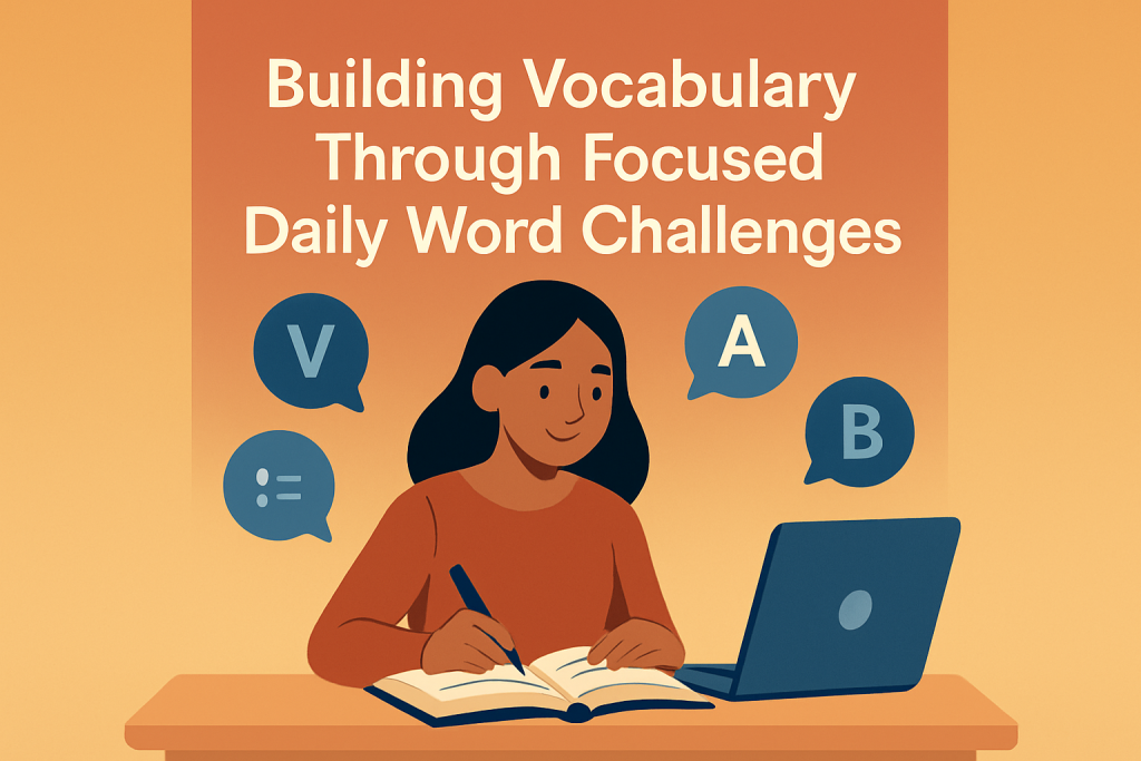 Building Vocabulary Through Focused Daily Word Challenges