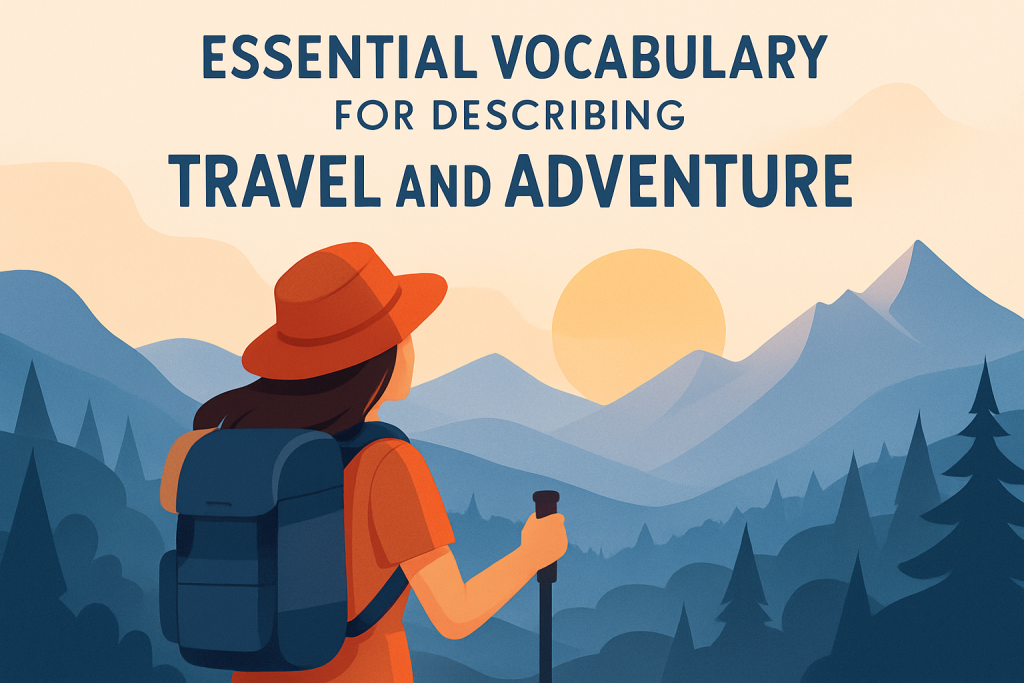 Essential Vocabulary for Describing Travel and Adventure