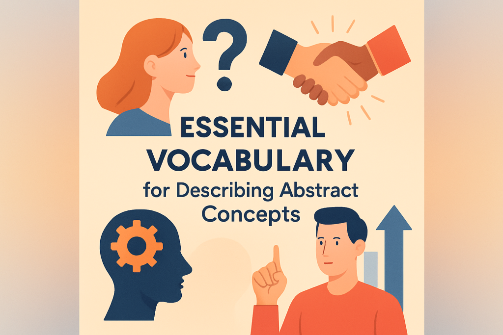 Essential Vocabulary for Describing Abstract Concepts – 5 Minute English