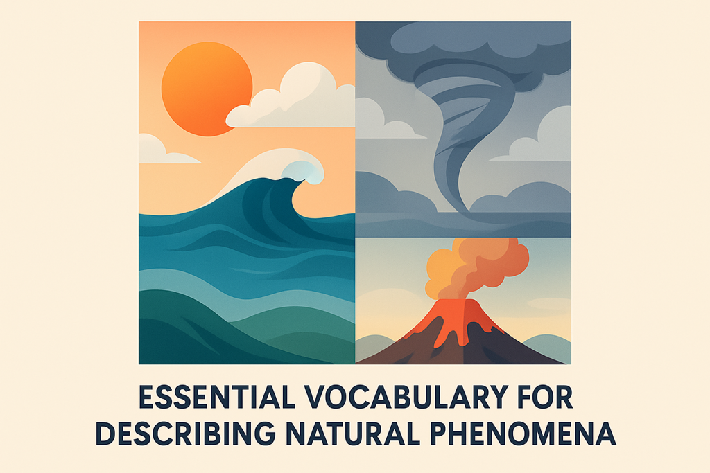 Essential Vocabulary for Describing Natural Phenomena