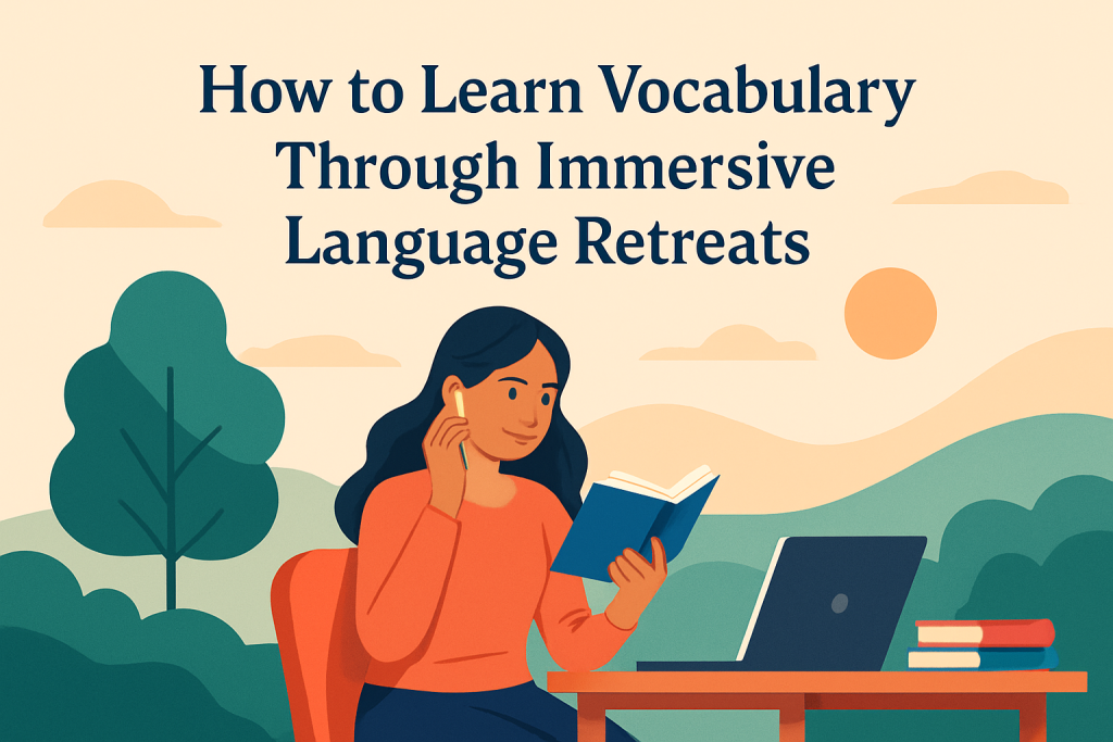 How to Learn Vocabulary Through Immersive Language Retreats – 5 Minute ...