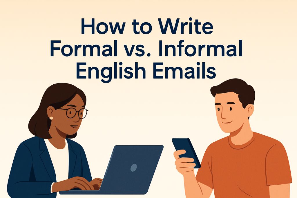 How to Write Formal vs. Informal English Emails