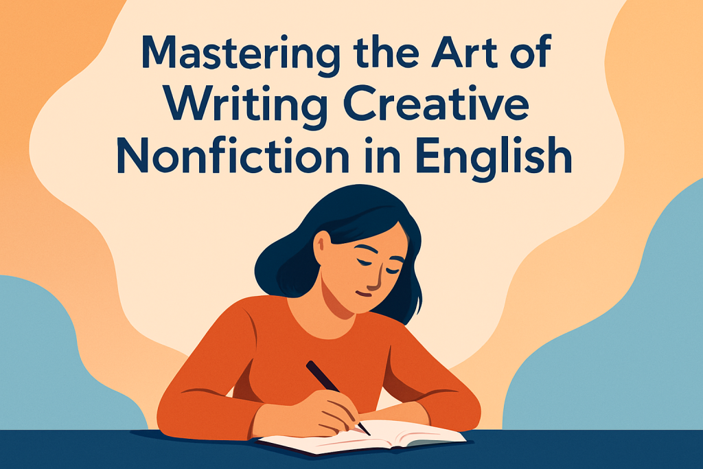 Mastering the Art of Writing Creative Nonfiction in English – 5 Minute ...