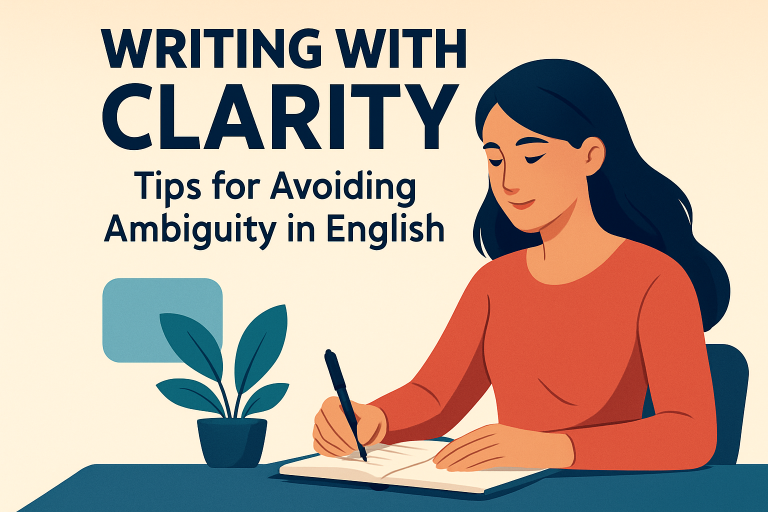 Writing with Clarity: Tips for Avoiding Ambiguity in English