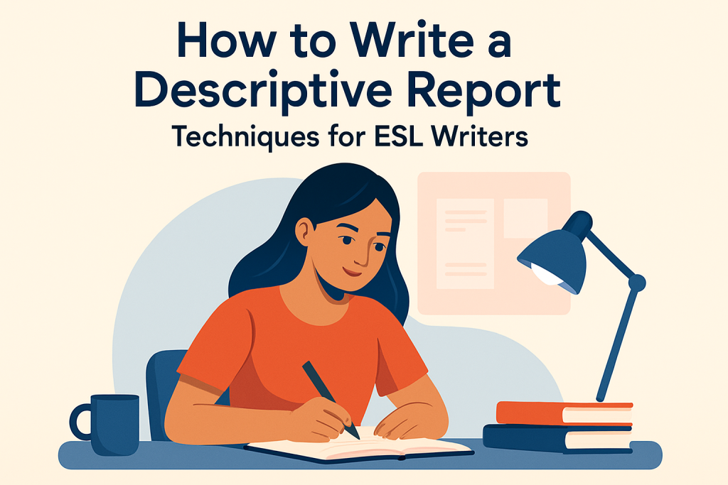 How to Write a Descriptive Report: Techniques for ESL Writers