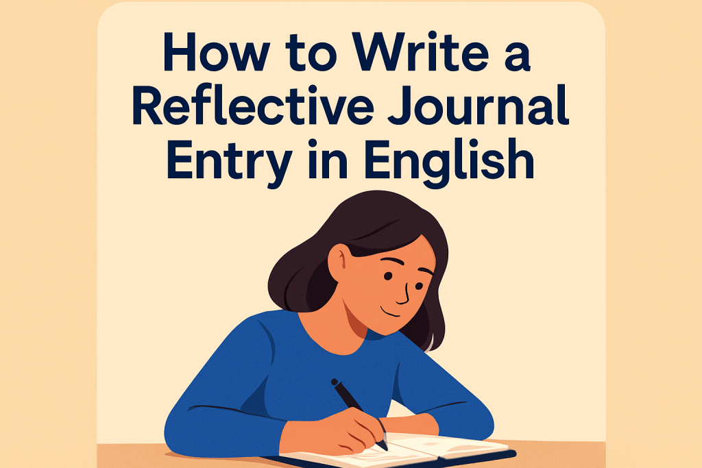 How to Write a Reflective Journal Entry in English – 5 Minute English