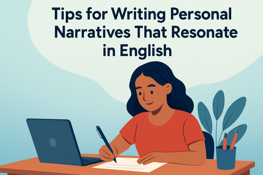 Tips for Writing Personal Narratives That Resonate in English