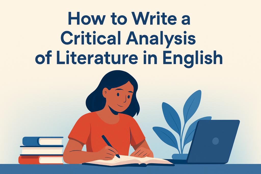 How to Write a Critical Analysis of Literature in English
