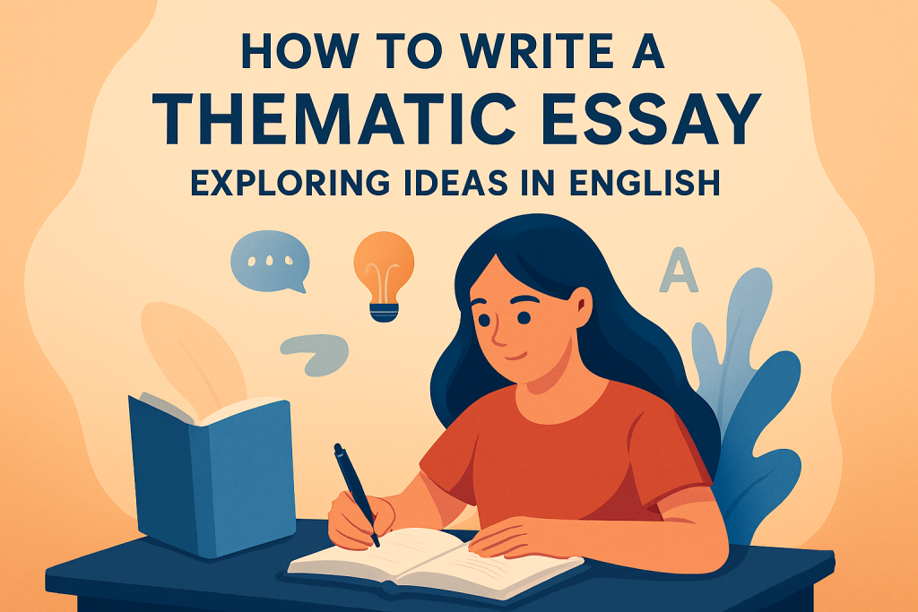 How to Write a Thematic Essay: Exploring Ideas in English