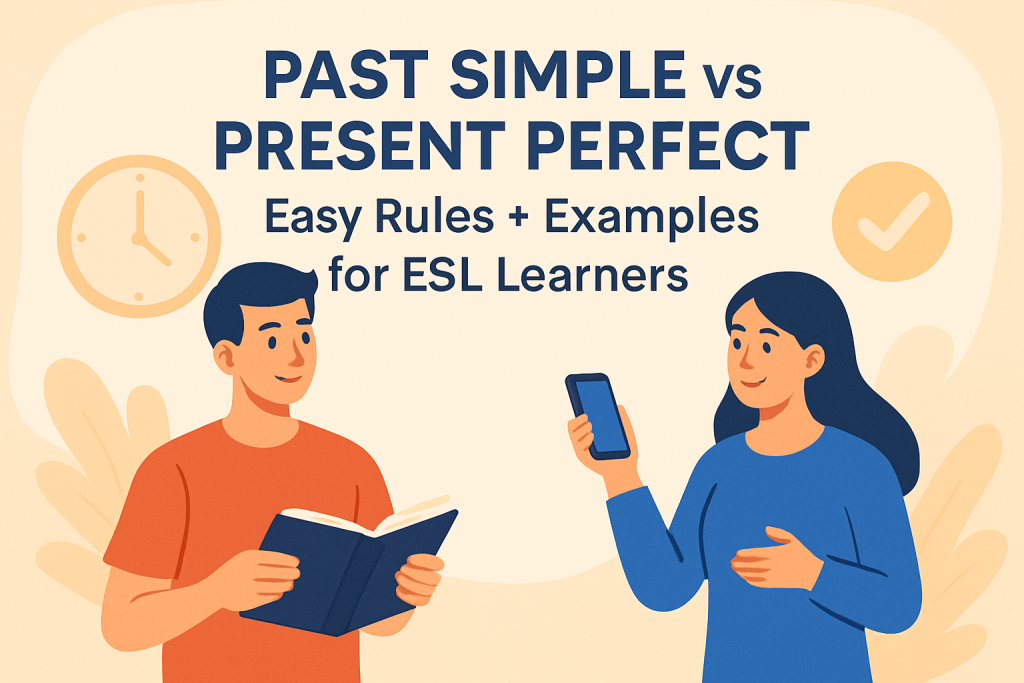 Past Simple vs Present Perfect: ESL Rules and Examples