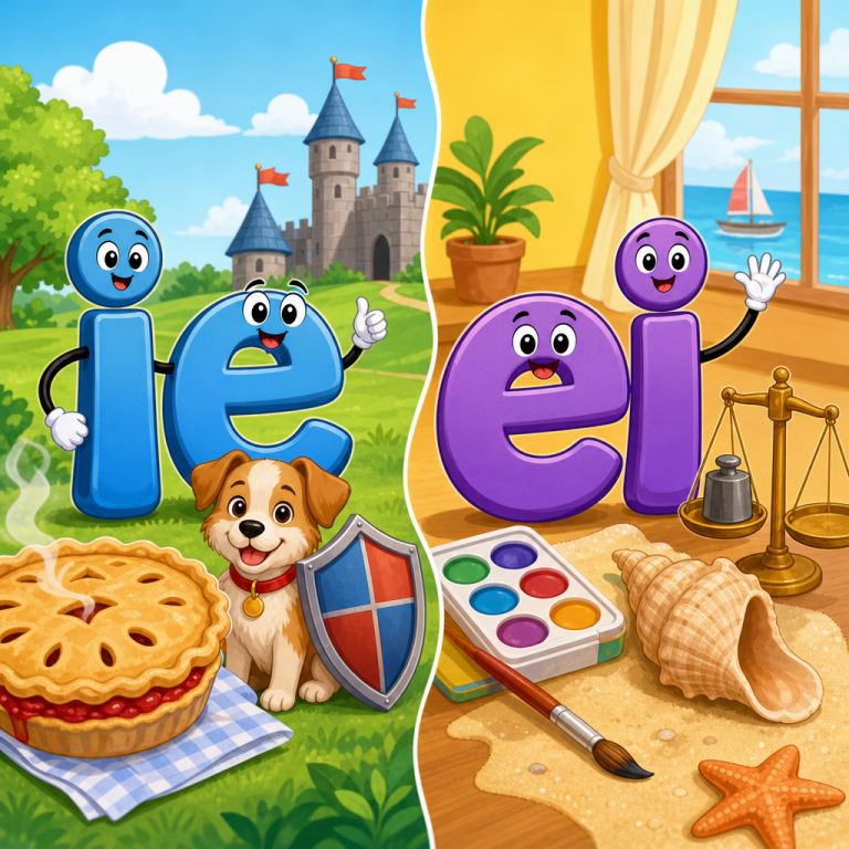 IE vs EI Spelling Patterns: Rules, Exceptions & Quiz