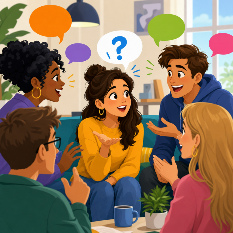 Asking for Clarification in Group Conversations